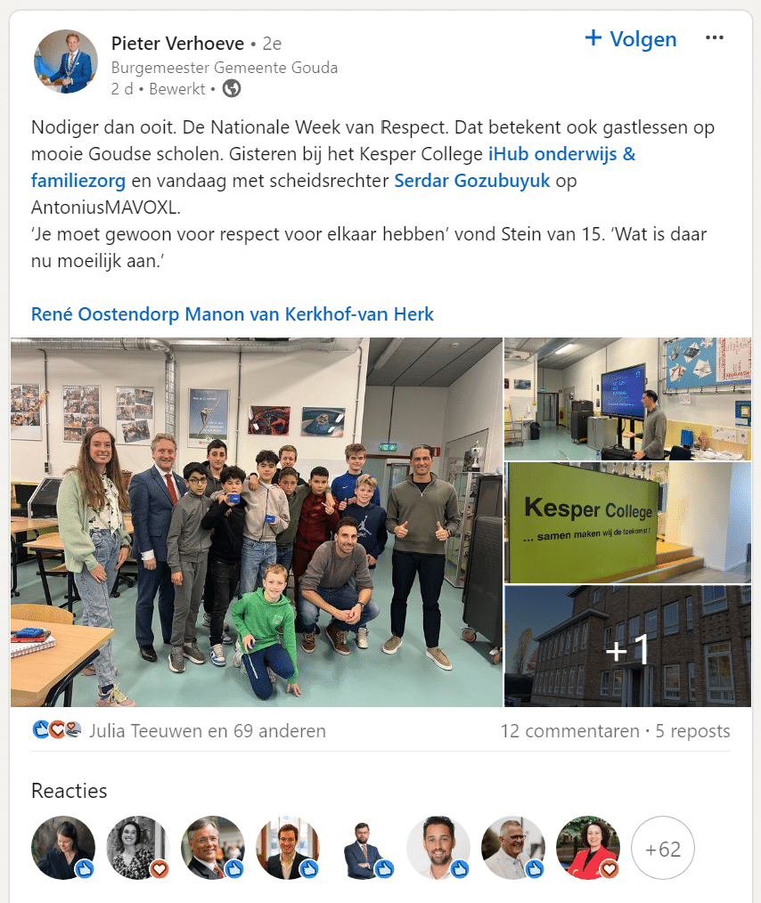 Week van Respect - 11 t/m 17 november 2024